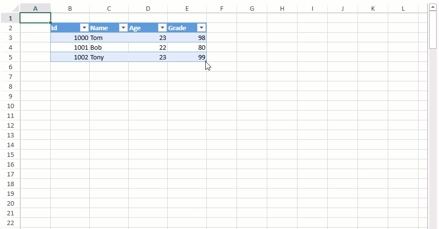 Resize Tables Javascript Spreadsheet Spreadjs 