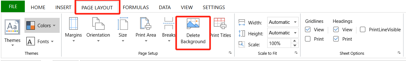 Worksheet Background Image | JavaScript Spreadsheet | SpreadJS